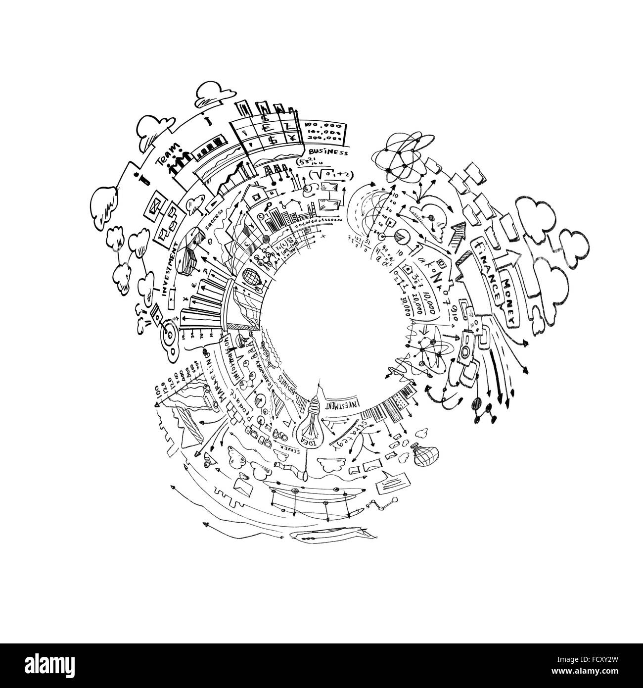 Business startup concept hand Black and White Stock Photos & Images - Alamy