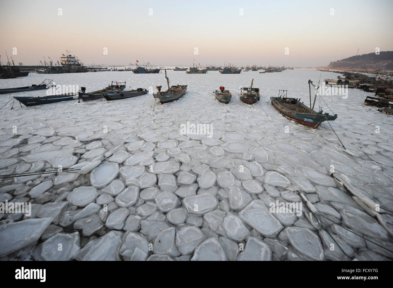 Yantai fishing hi-res stock photography and images - Alamy