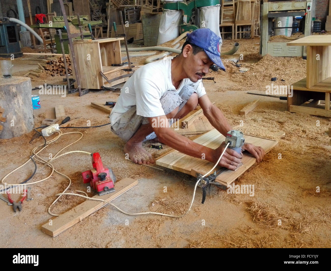 Indonesia Central Java Jepara The main industry of Jepara is furniture ...