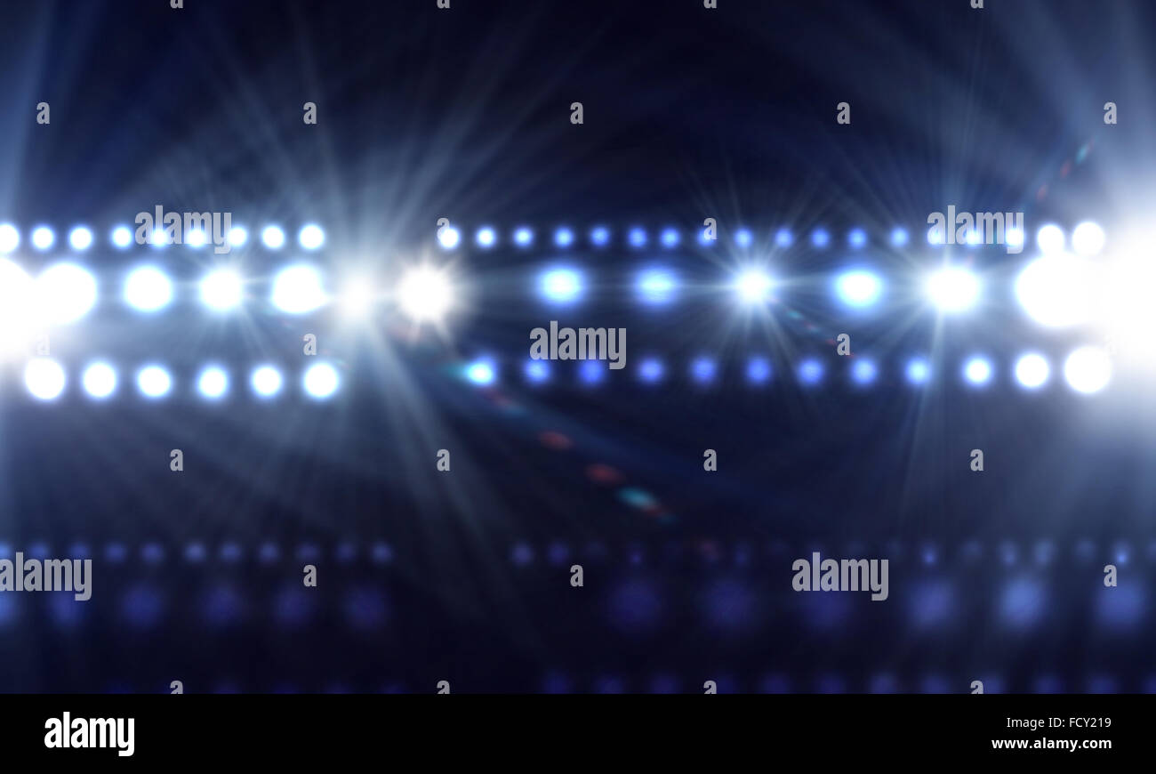 Background image of stage in color lights Stock Photo - Alamy