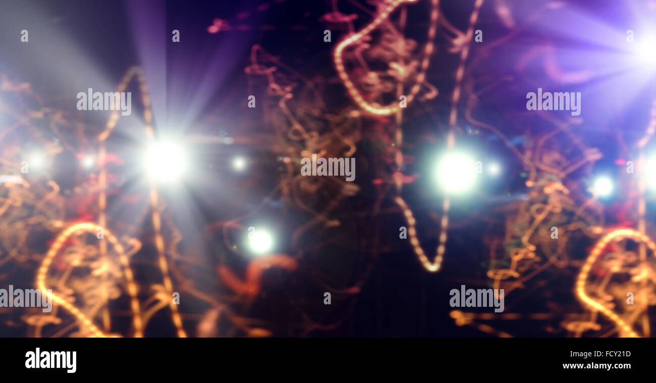 Background image of stage in color lights Stock Photo - Alamy