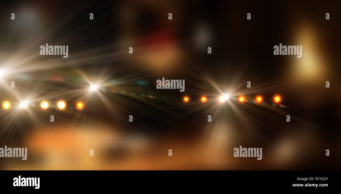 Background image of stage in color lights Stock Photo - Alamy
