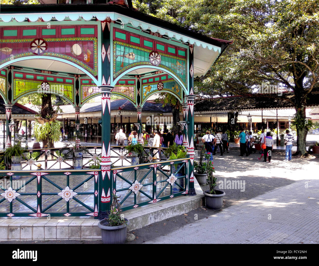 Indonesia Central Java Yogyakarta The Kraton The Palace of the Sultan ...