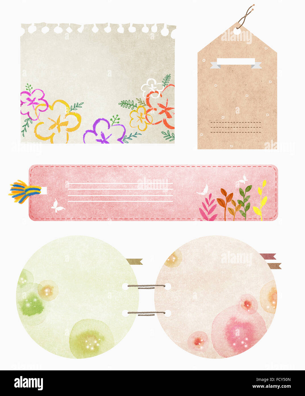 Various copy spaces and labels Stock Photo - Alamy