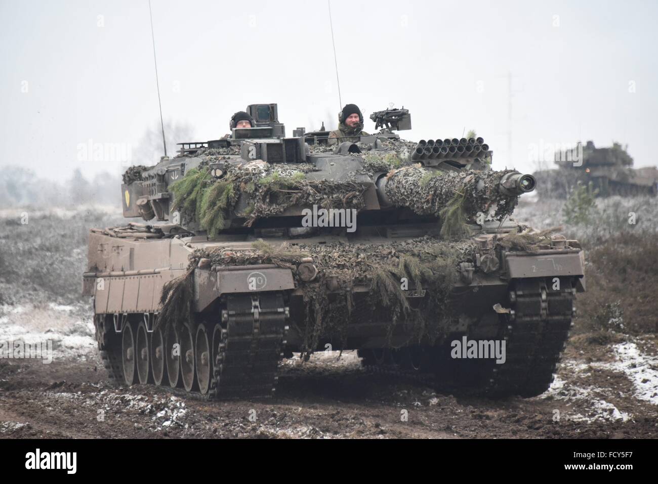 Kampfpanzer leopard 2a6 hi-res stock photography and images - Alamy