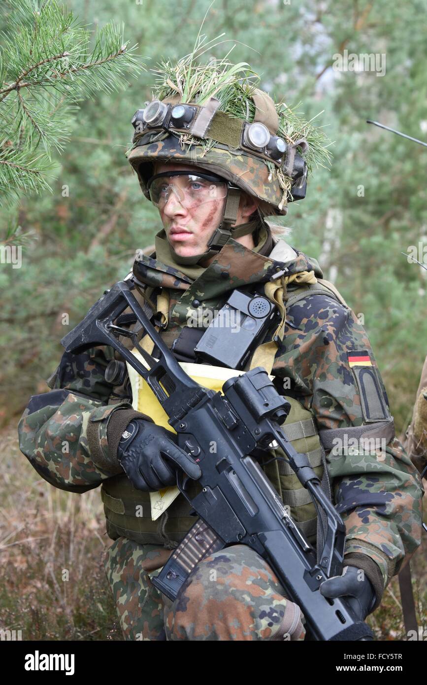 Light Infantry soldier of 3rd Company, 1st Infantry Battalion during a ...