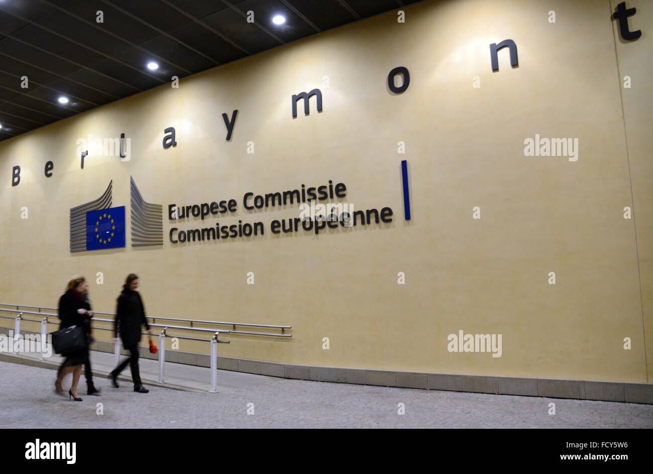 Europaeische union europaeische commission hi-res stock photography and ...