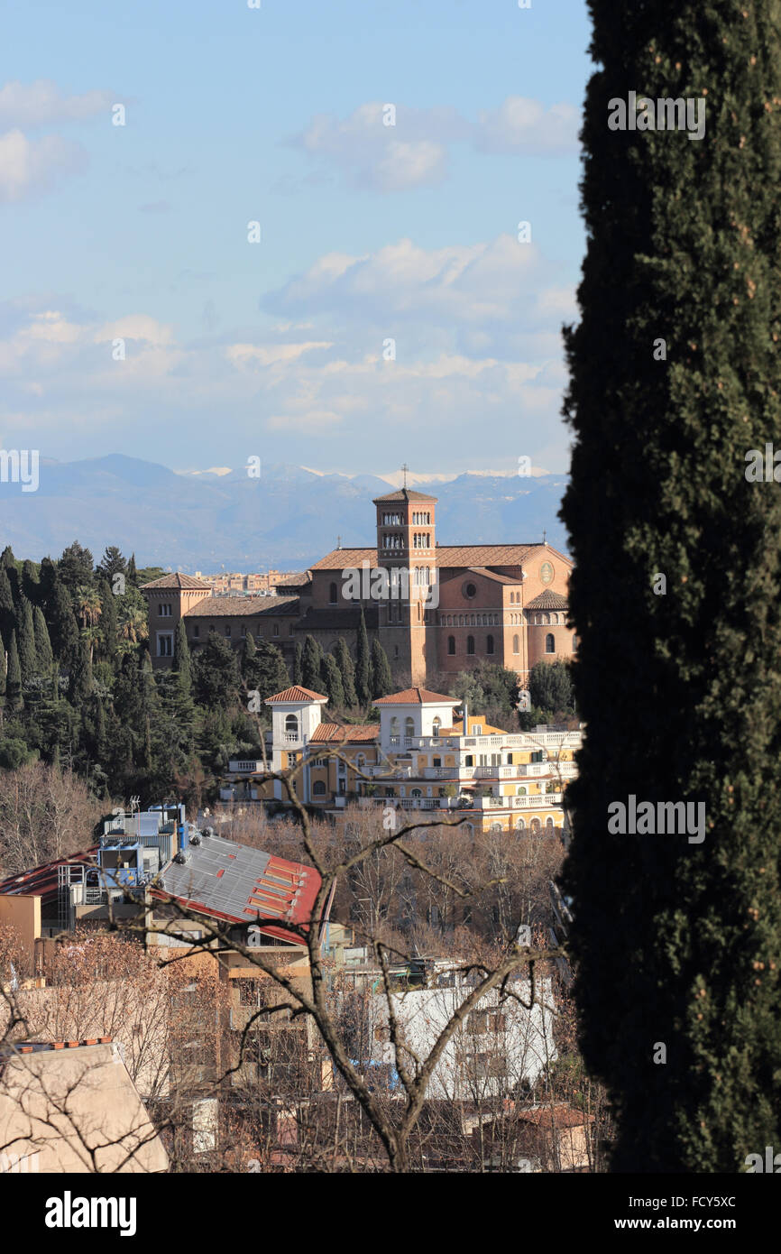 San anselmo rome hi-res stock photography and images - Alamy