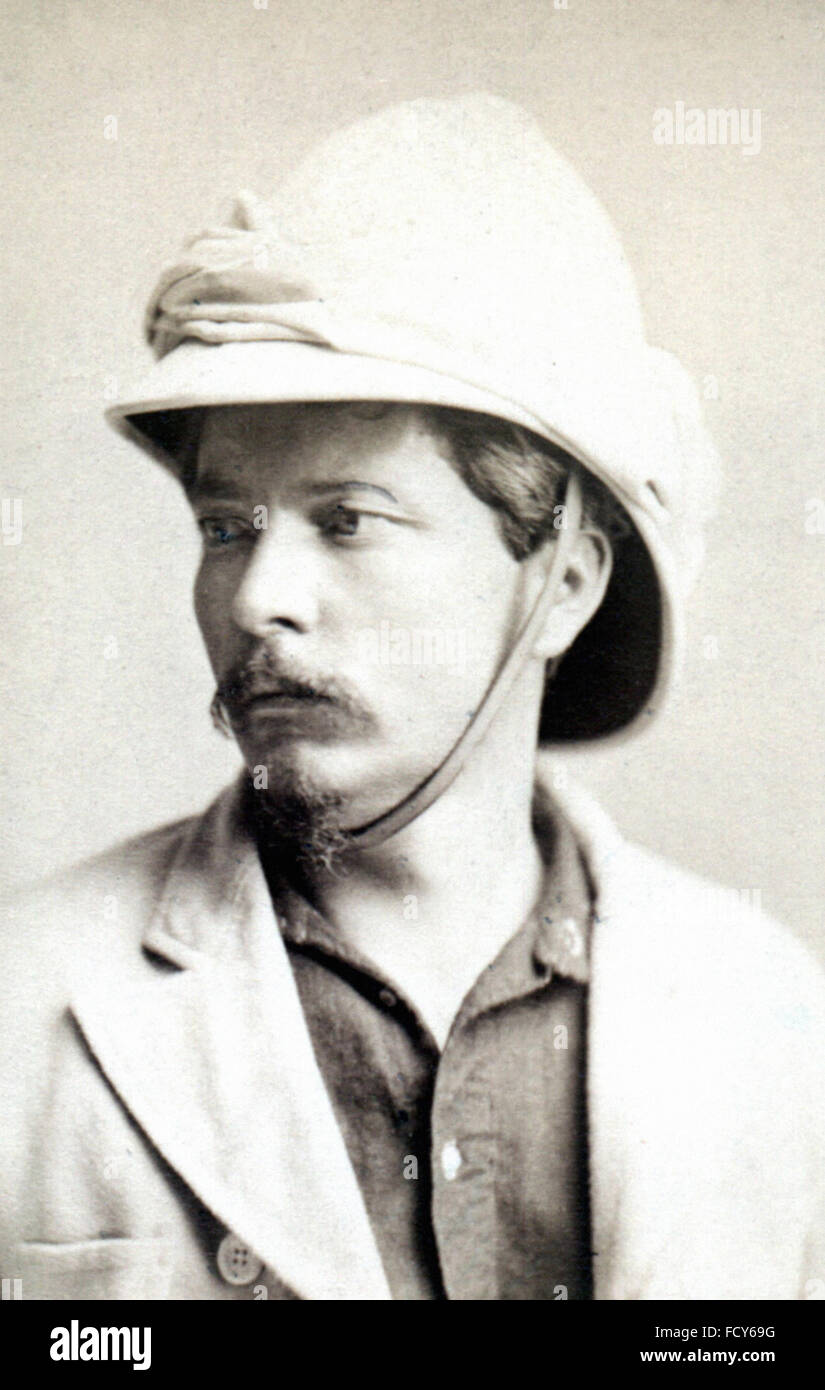 portrait of henry morton stanley 1841 1904 explorer Stock Photo - Alamy