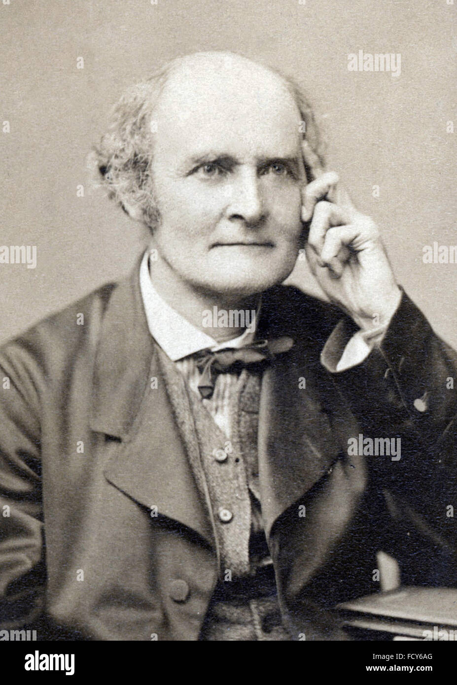 portrait of arthur cayley 1821 1895 mathematician and astronomer Stock ...