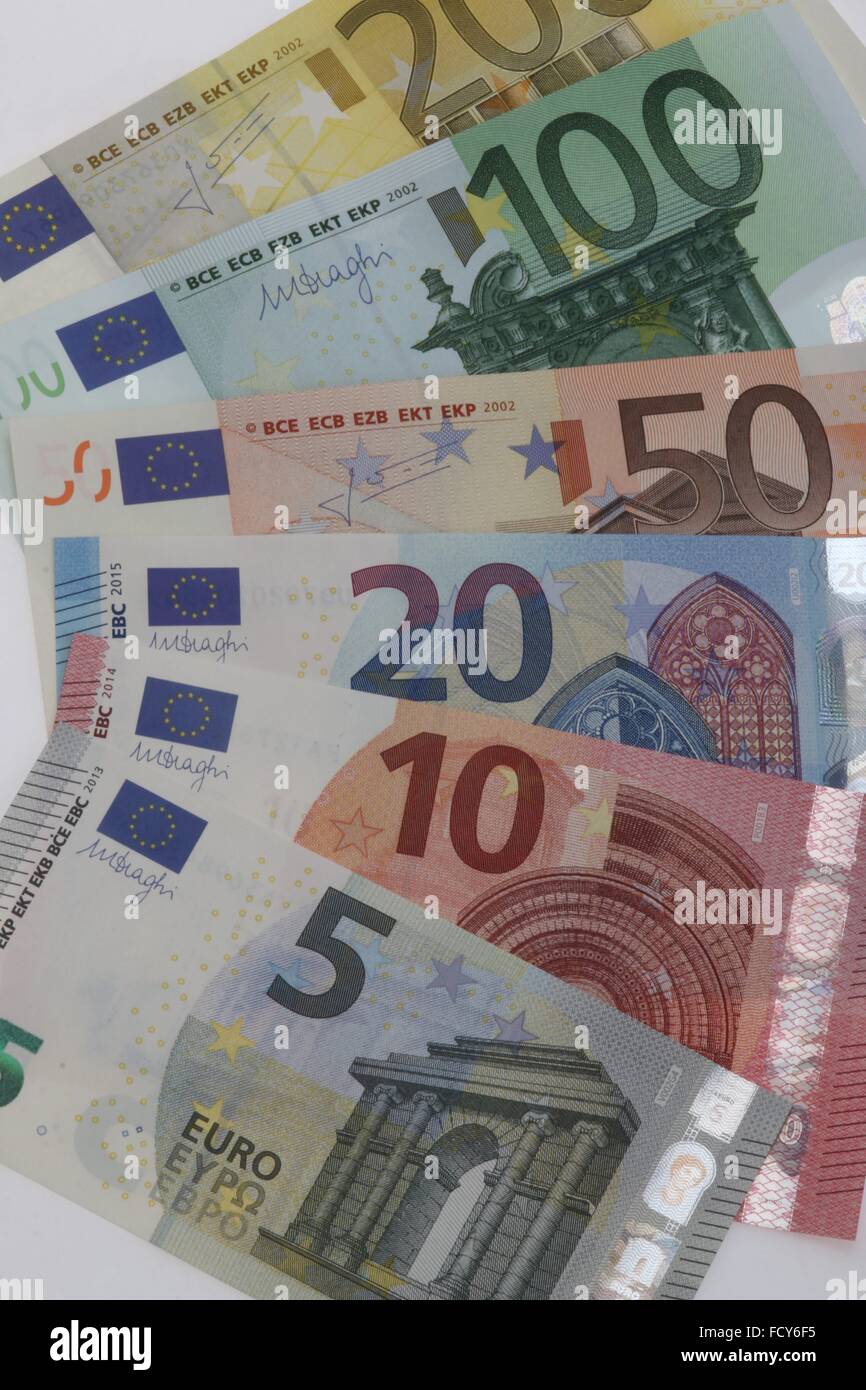 50 eurobanknote hi-res stock photography and images - Alamy
