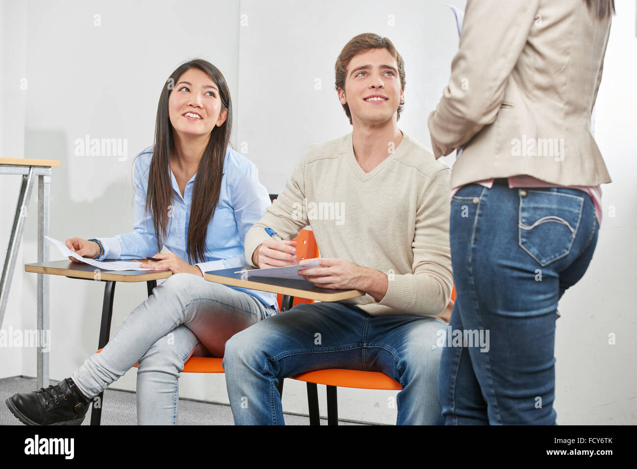 High school students taking test hi-res stock photography and images ...