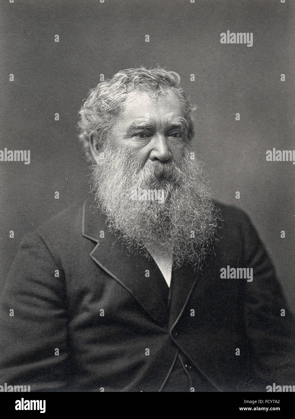Portrait of George Fuller Stock Photo - Alamy