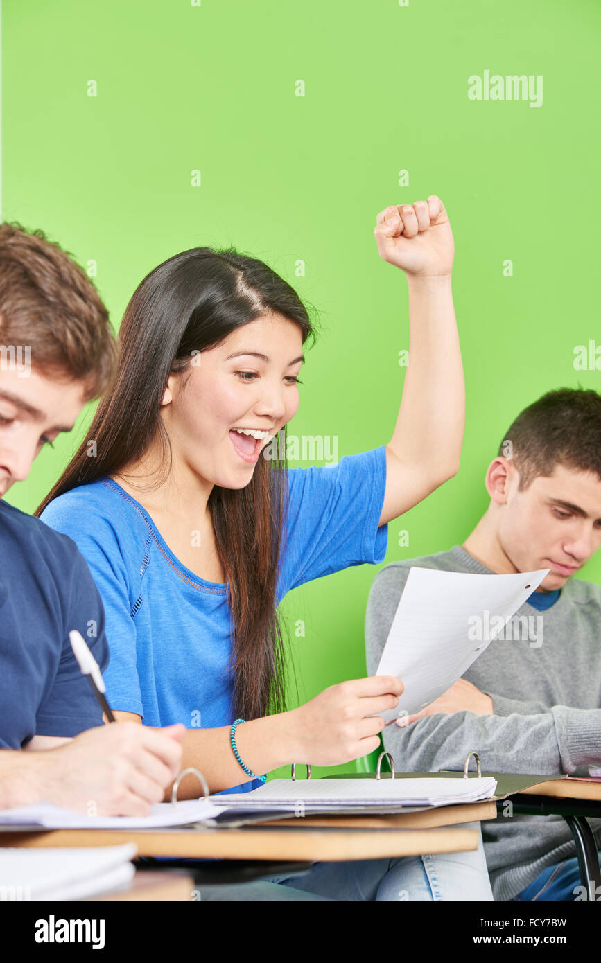 Exam Results Celebration Stock Photos & Exam Results Celebration Stock ...