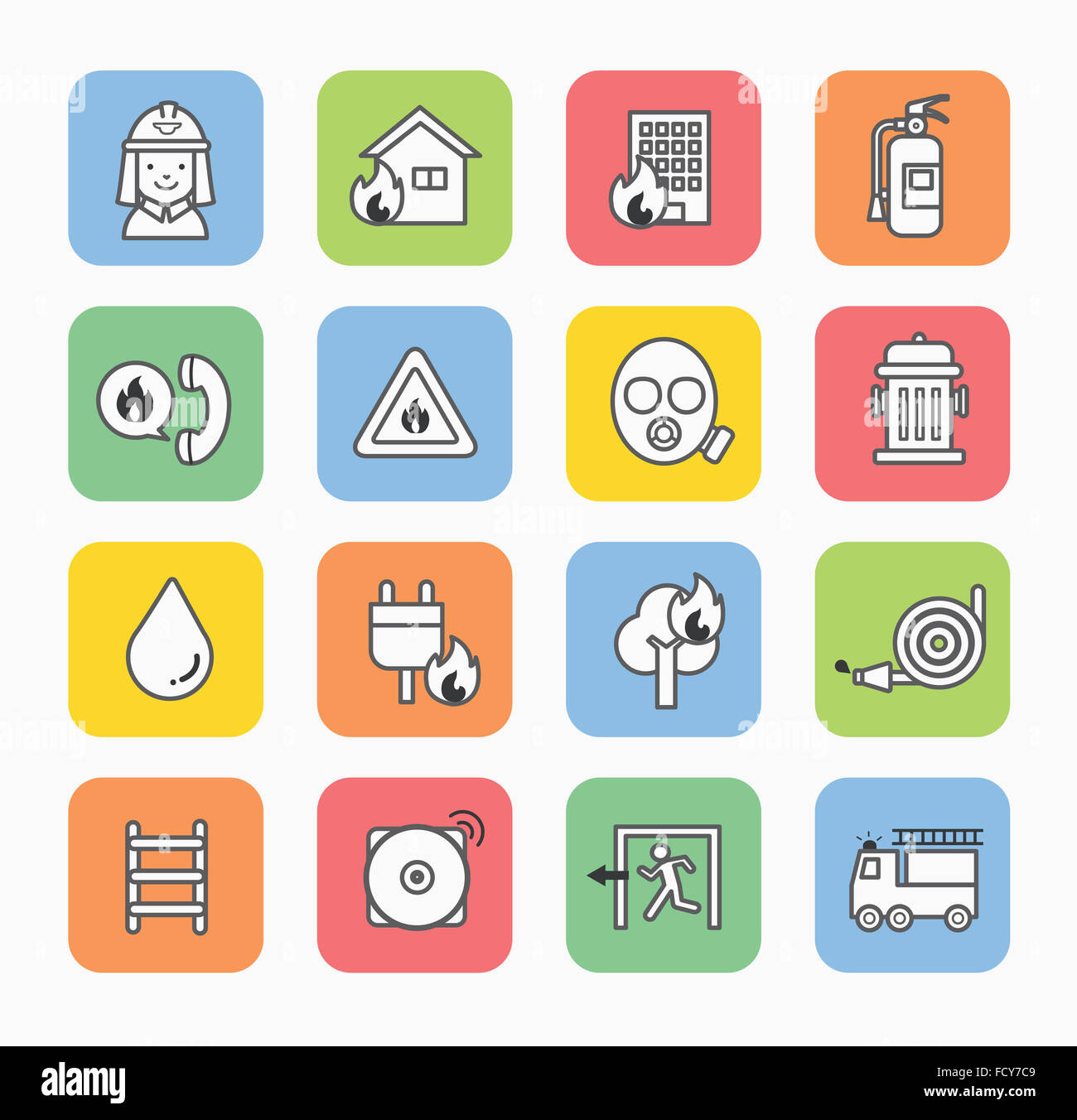 Firefighter ladder tree hi-res stock photography and images - Alamy