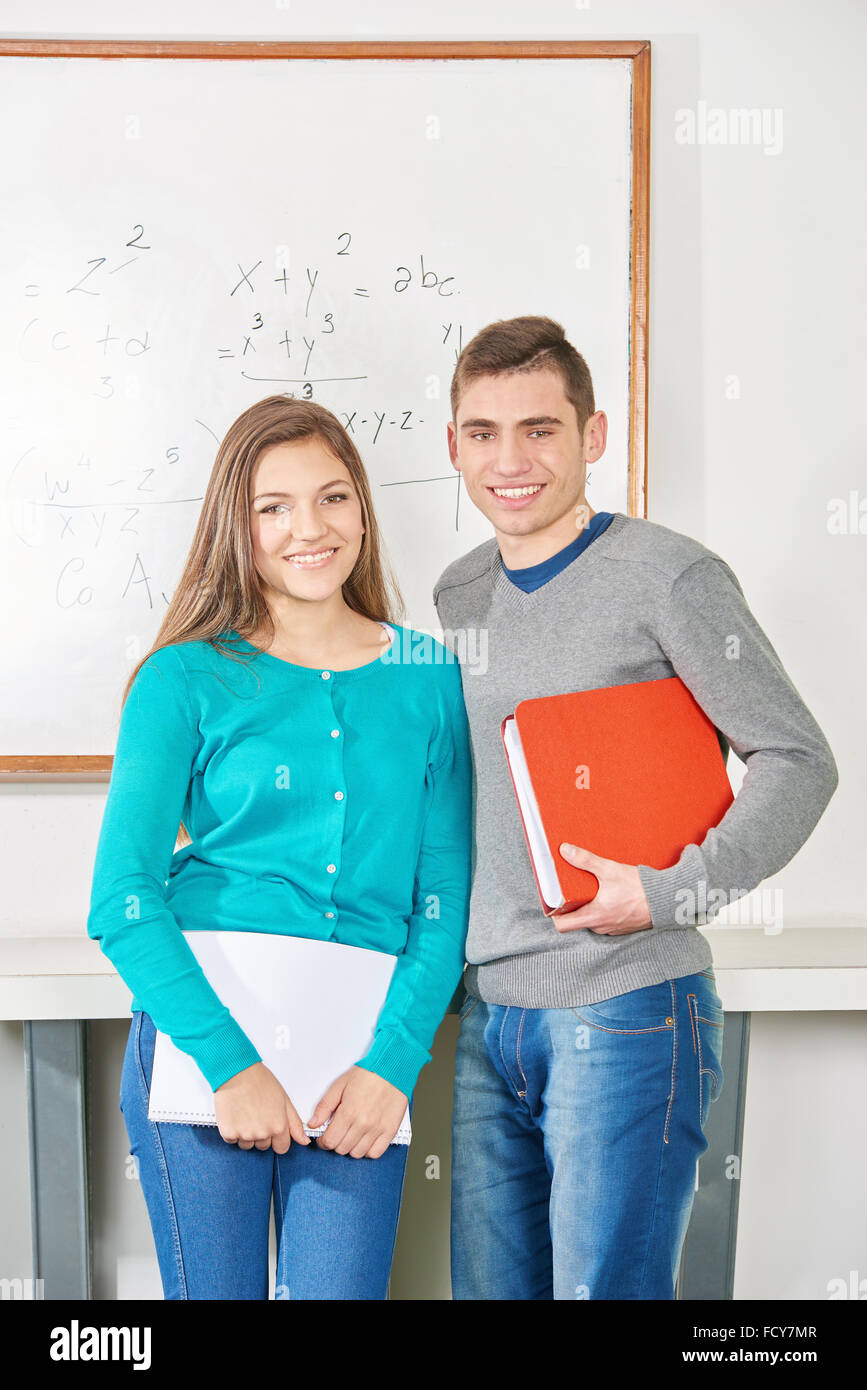 High school math class whiteboard hi-res stock photography and images ...