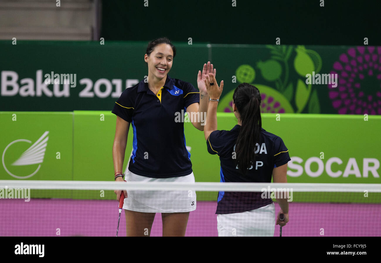 Laura Molina (ESP) and Haidee Ojeda (ESP) vs Sarka Krizkova (CZE) and ...