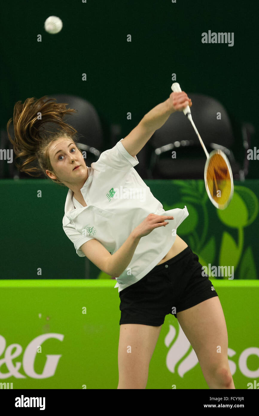 Sara Boyle (IRL) and Rachael Darragh (IRL) vs Ekaterina Bolotova (RUS ...