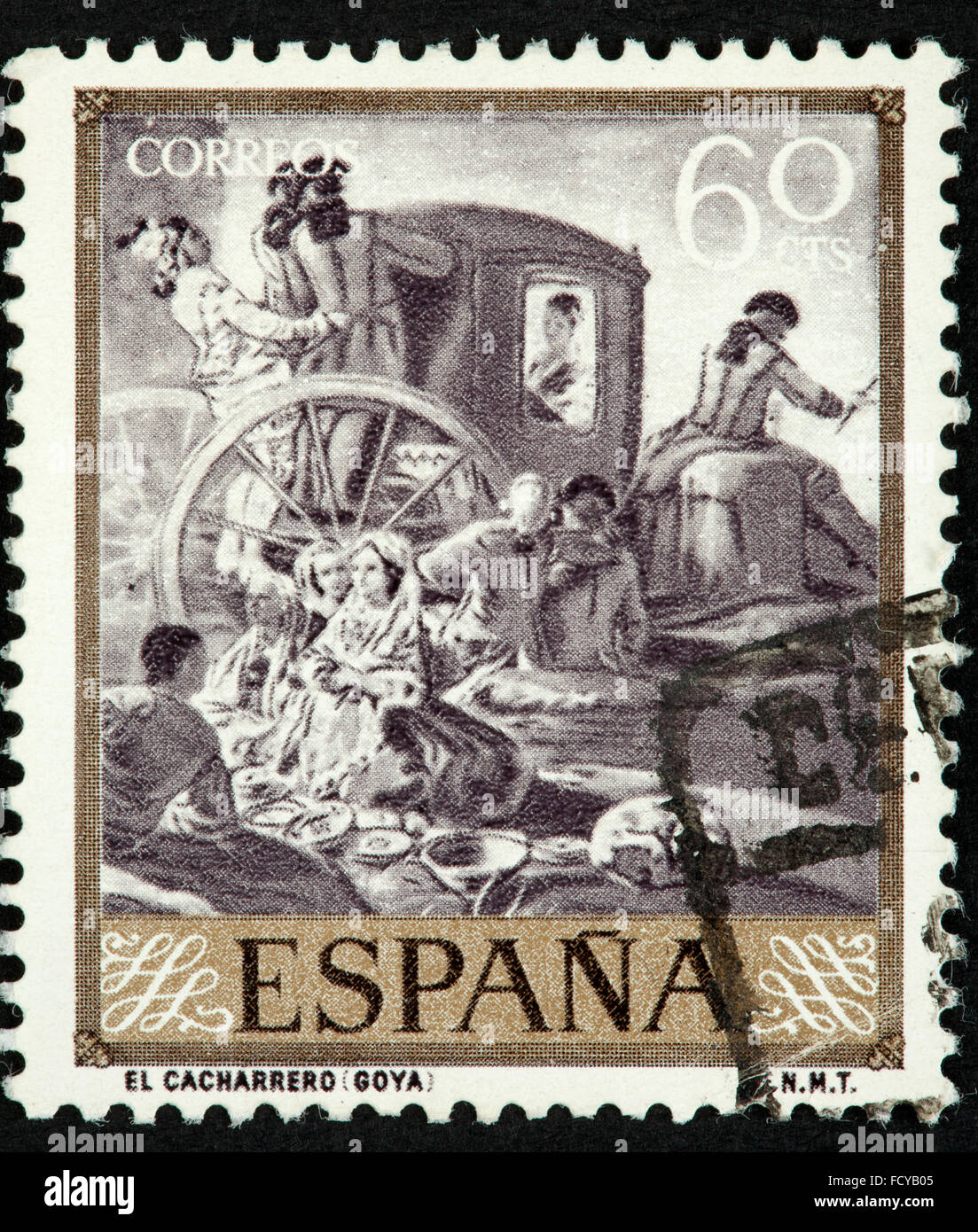 Spain stamp postage hi-res stock photography and images - Alamy