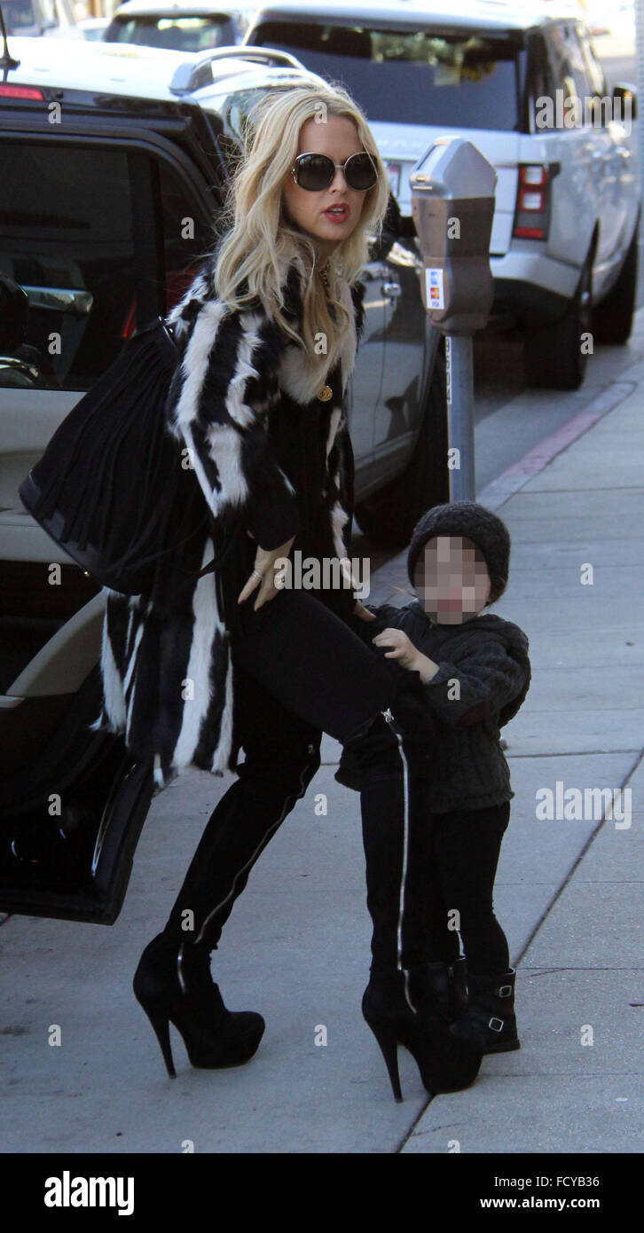Rachel Zoe and their sons Skyler and Kaius Berman out in Beverly Hills ...