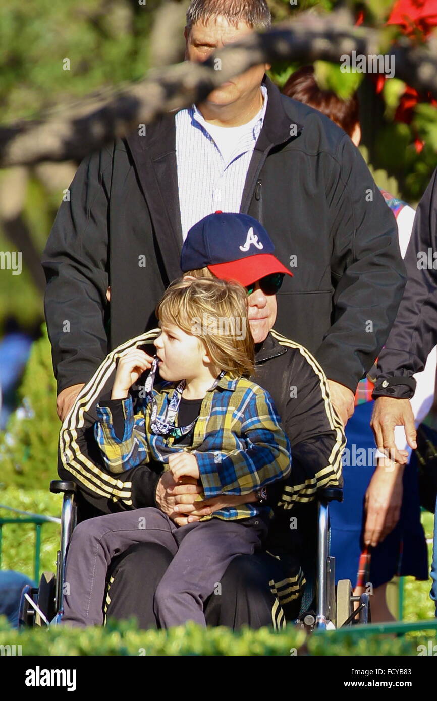 Elton John celebrated his son Zachary birthday at the Happiest Place on ...