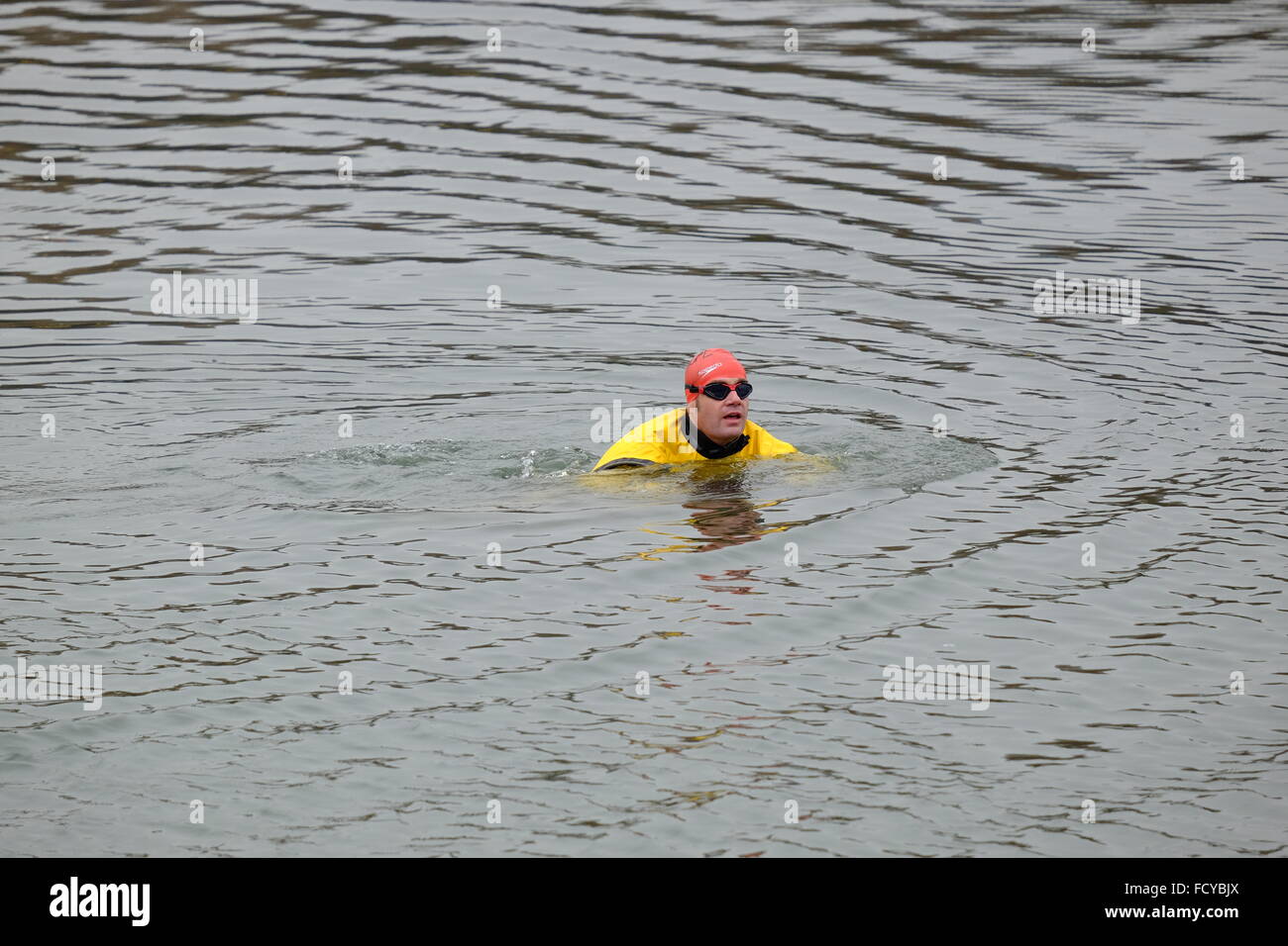 Clean water activist Christopher Swain, of Mamaroneck, swam for three ...