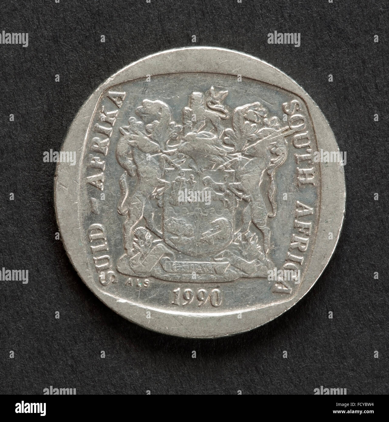 2 rand coin Stock Photo - Alamy