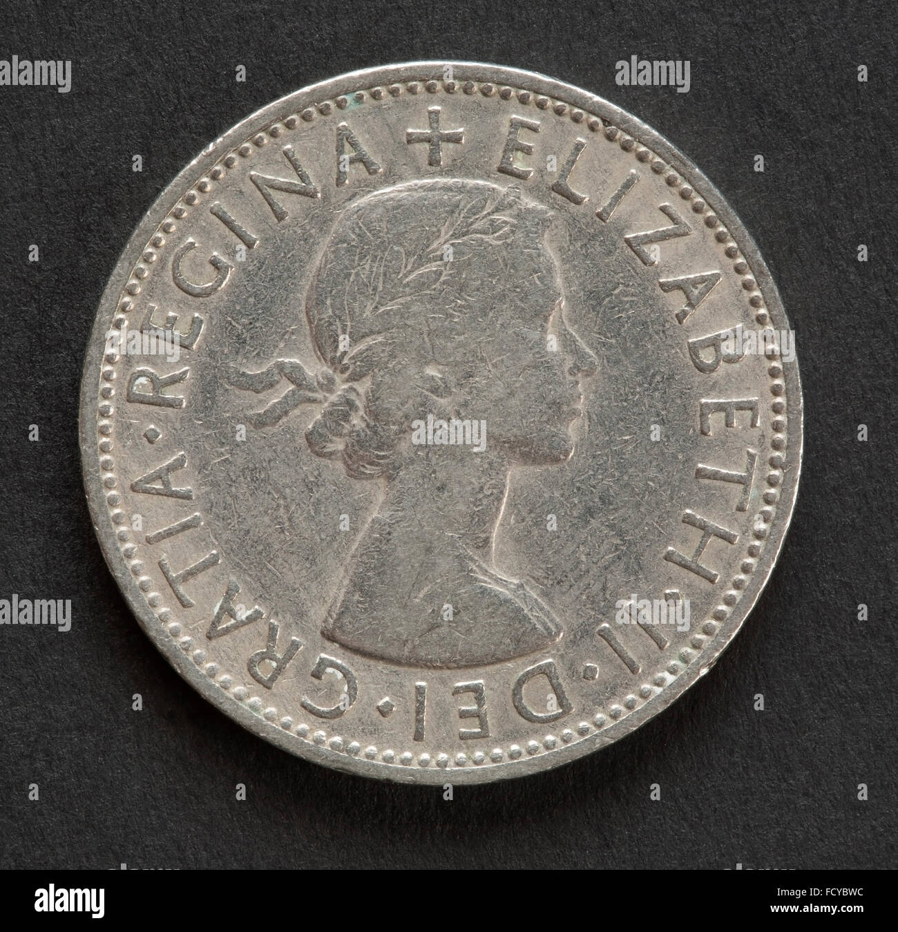 two shilllings coin Stock Photo - Alamy