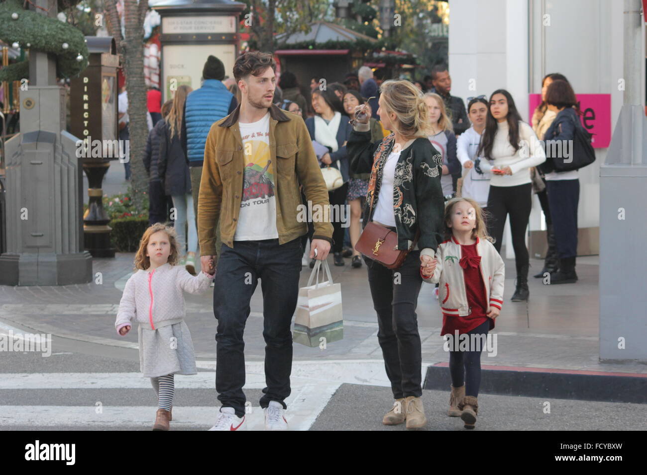 Aaron and Sam Taylor-Johnson take their daughter's Romy Hero and Wylda ...