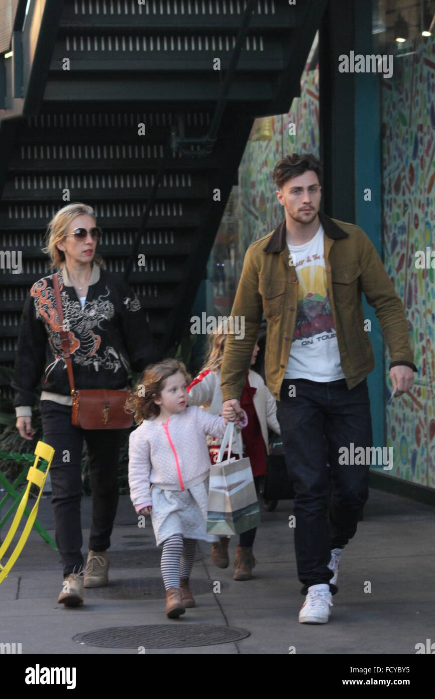 Aaron Taylor Johnson Step Kids