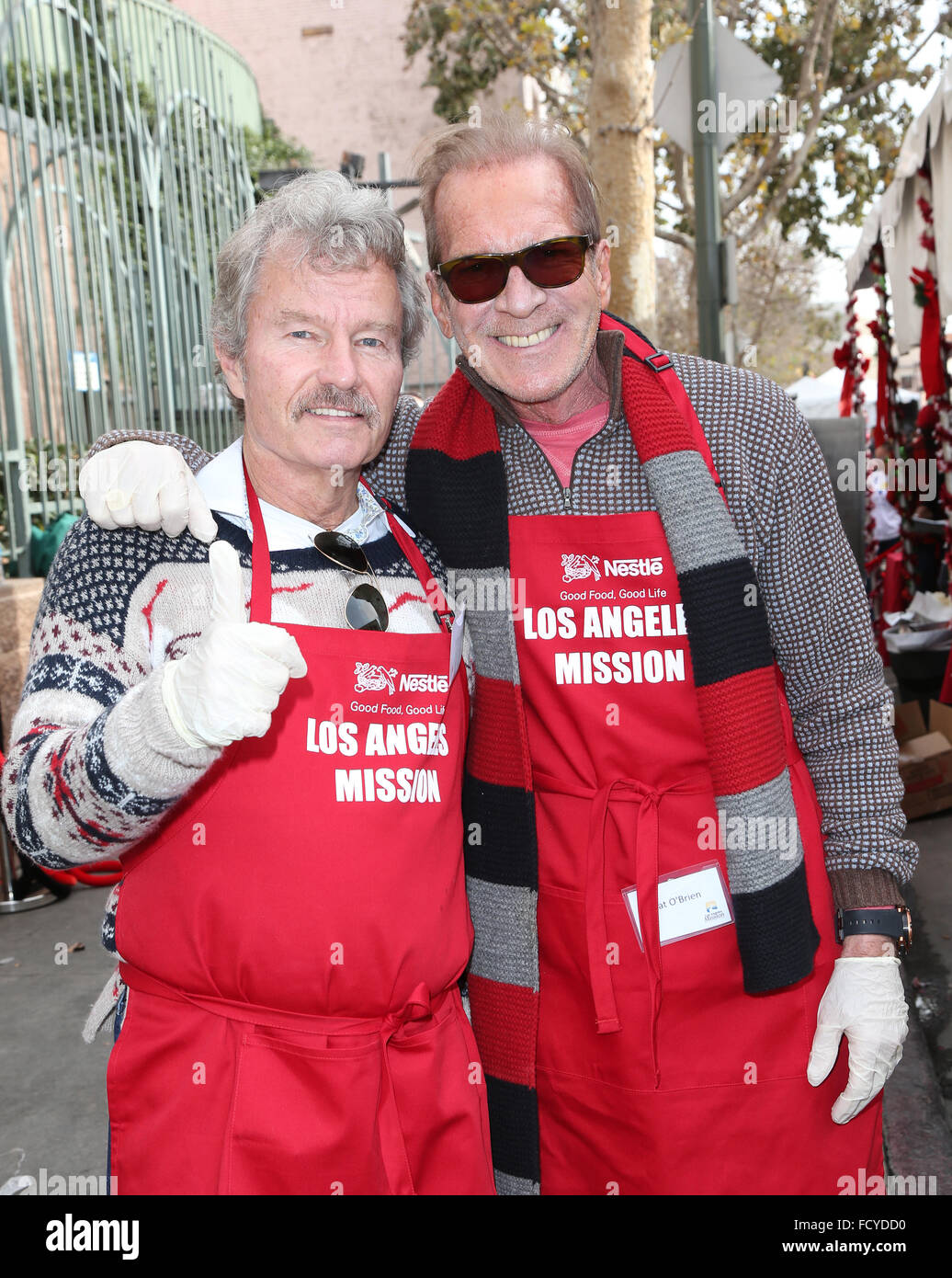 Los Angles Mission Christmas Meal to the Homeless Featuring: John ...