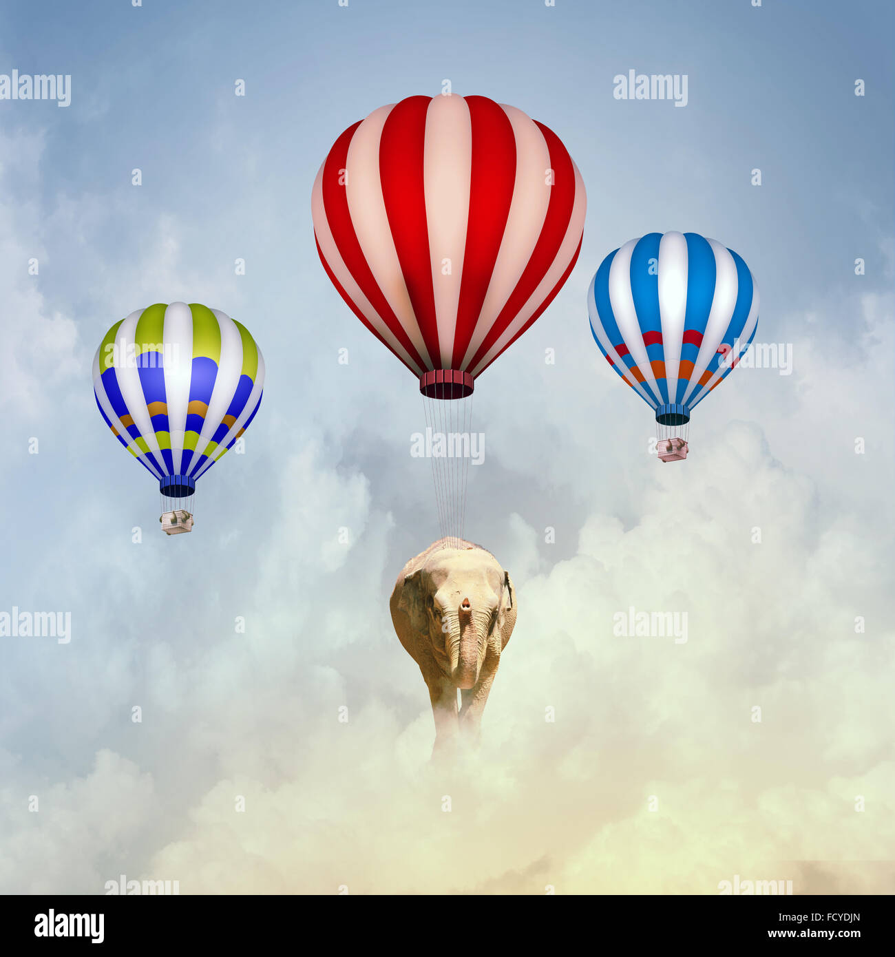 Fairytale elephant hi-res stock photography and images - Alamy