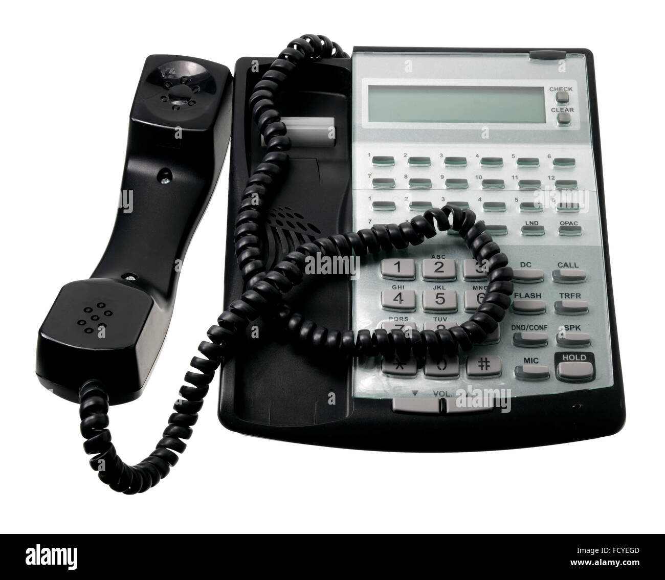 Landline phone Cut Out Stock Images & Pictures - Alamy