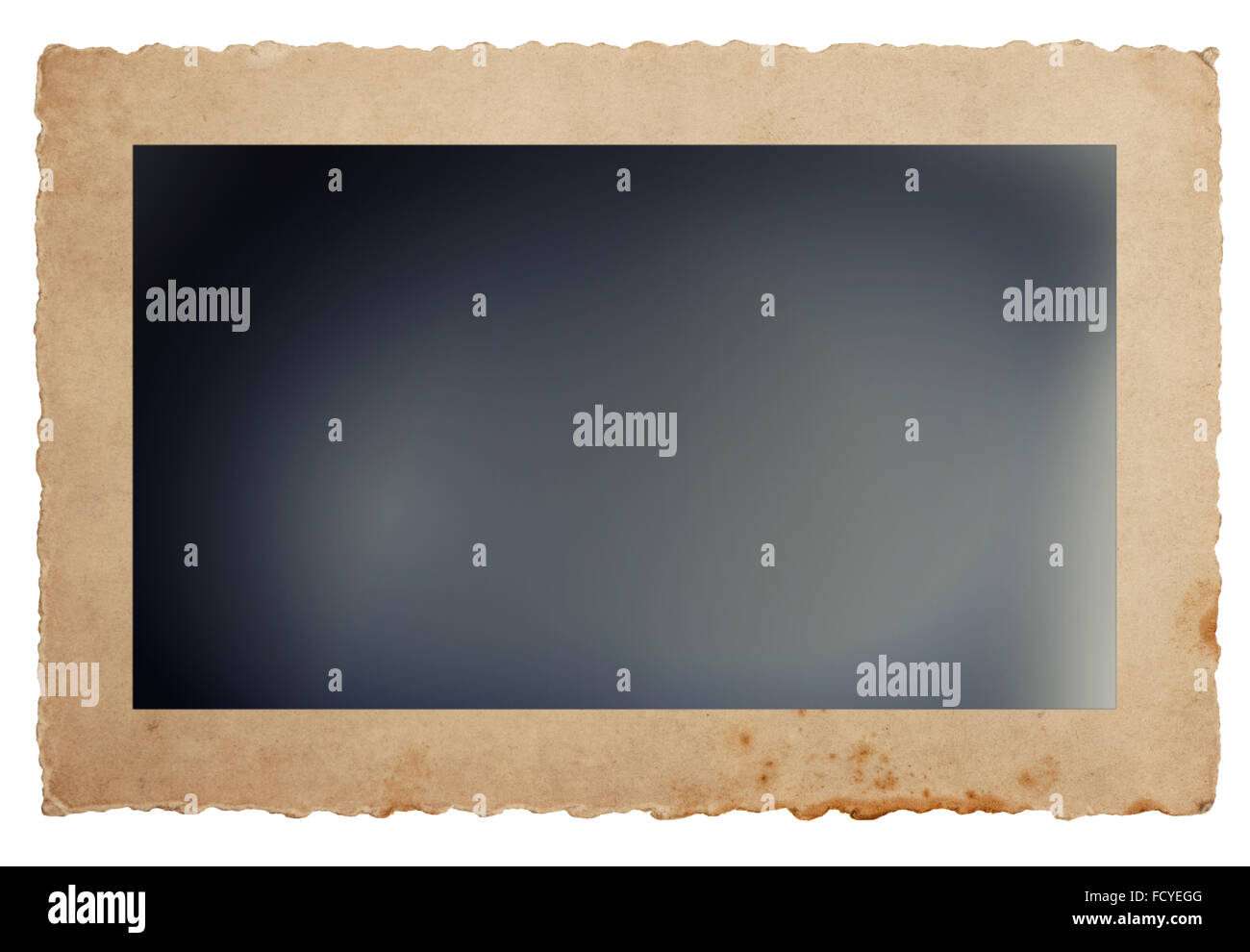 Retro photo card. Grungy vintage paper background Stock Photo - Alamy