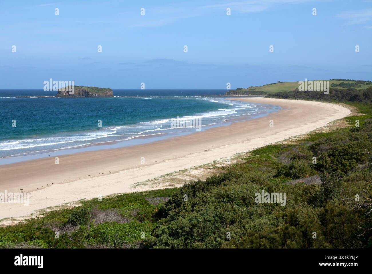 Mystics Beach in Shellharbour,Killalea state park, NSW,Australia Stock ...