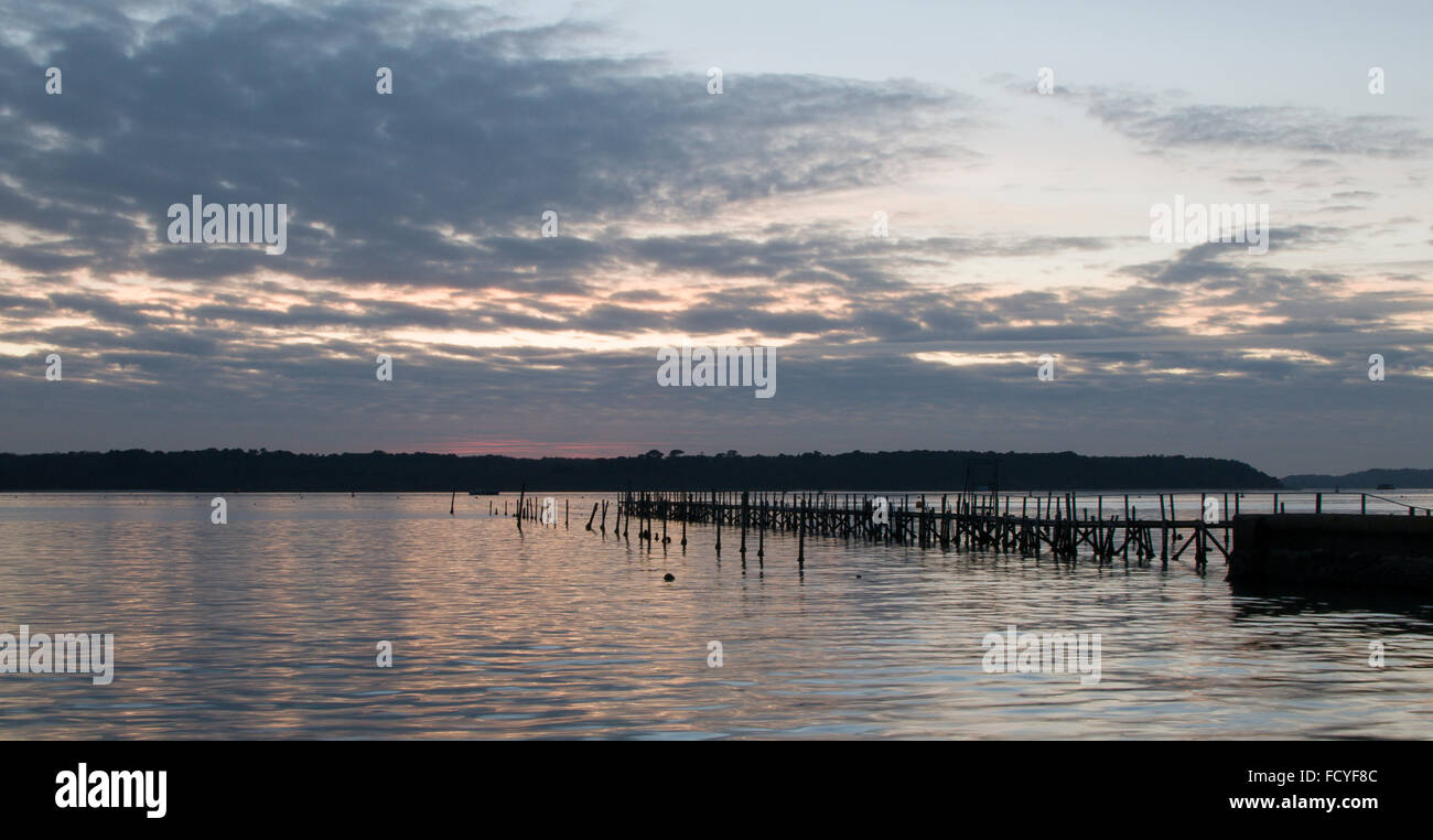 Poole harbour sunset hi-res stock photography and images - Alamy