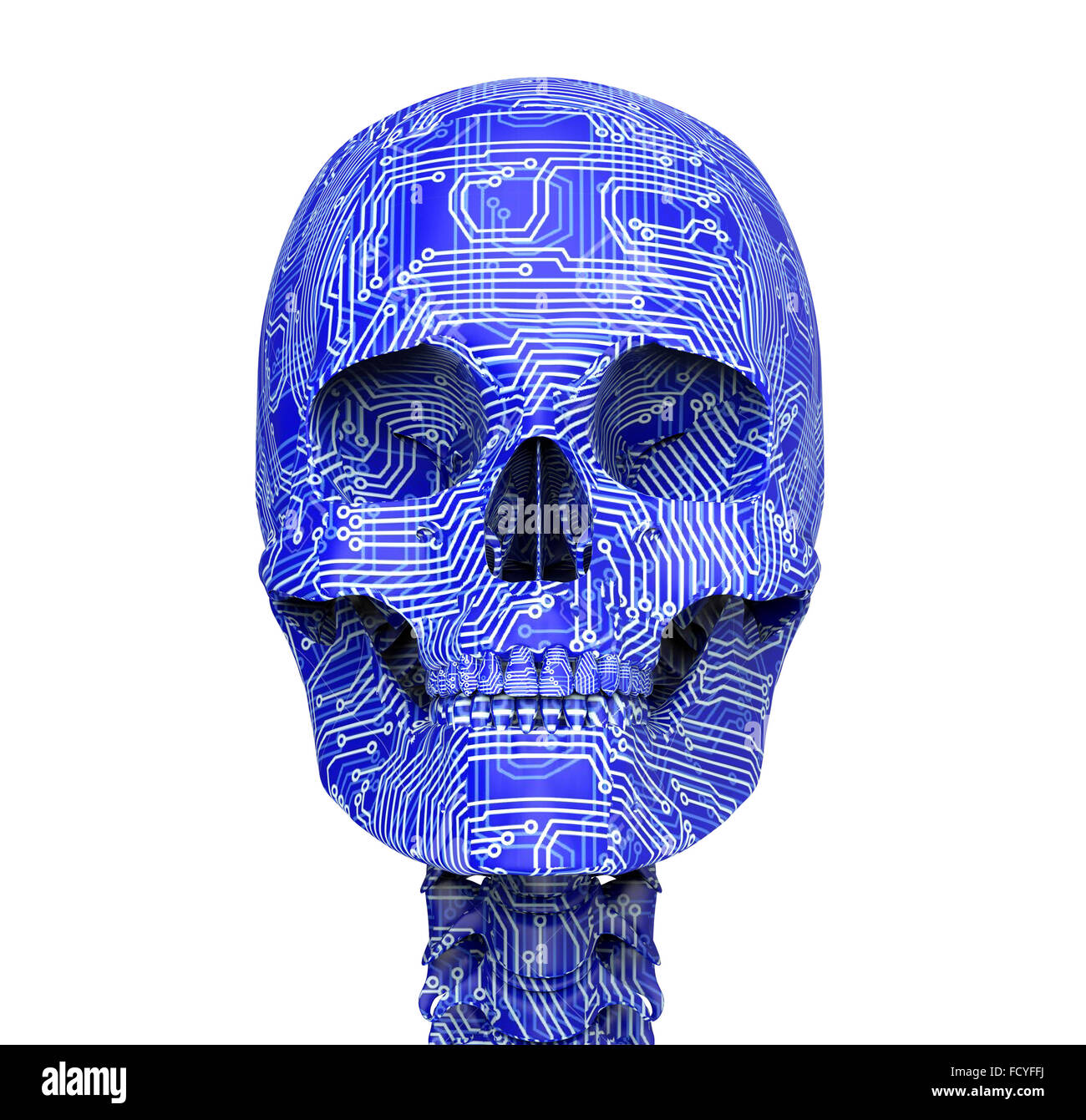 Electronic brain hi-res stock photography and images - Alamy