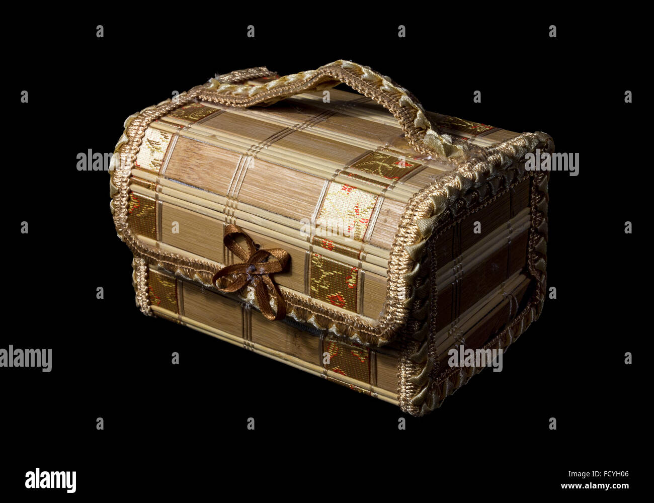 The toy (souvenir) - straw chest Stock Photo - Alamy