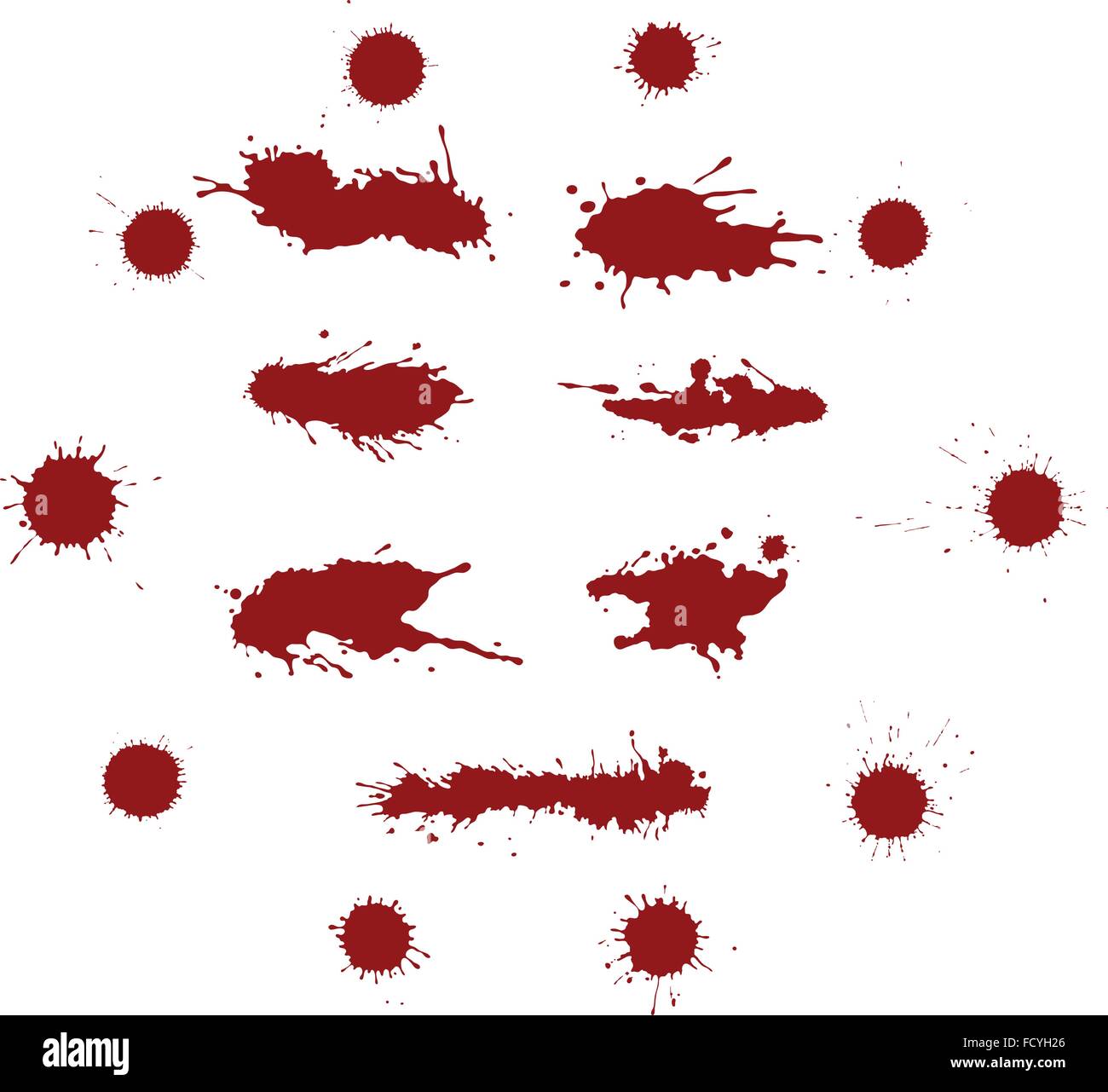 Splatted background Stock Vector Images - Alamy