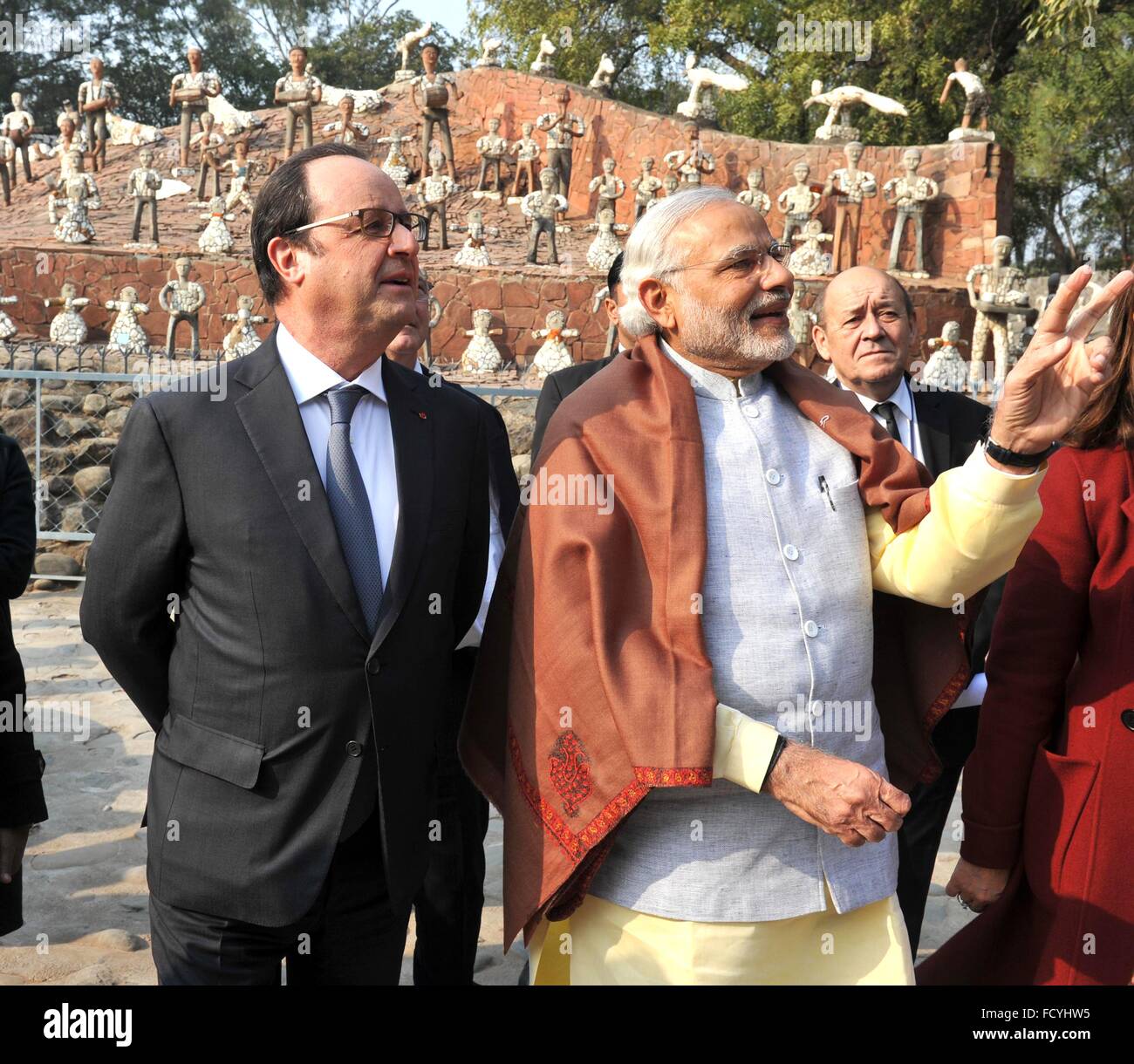 Narendra modi tour chandigarh hi-res stock photography and images - Alamy