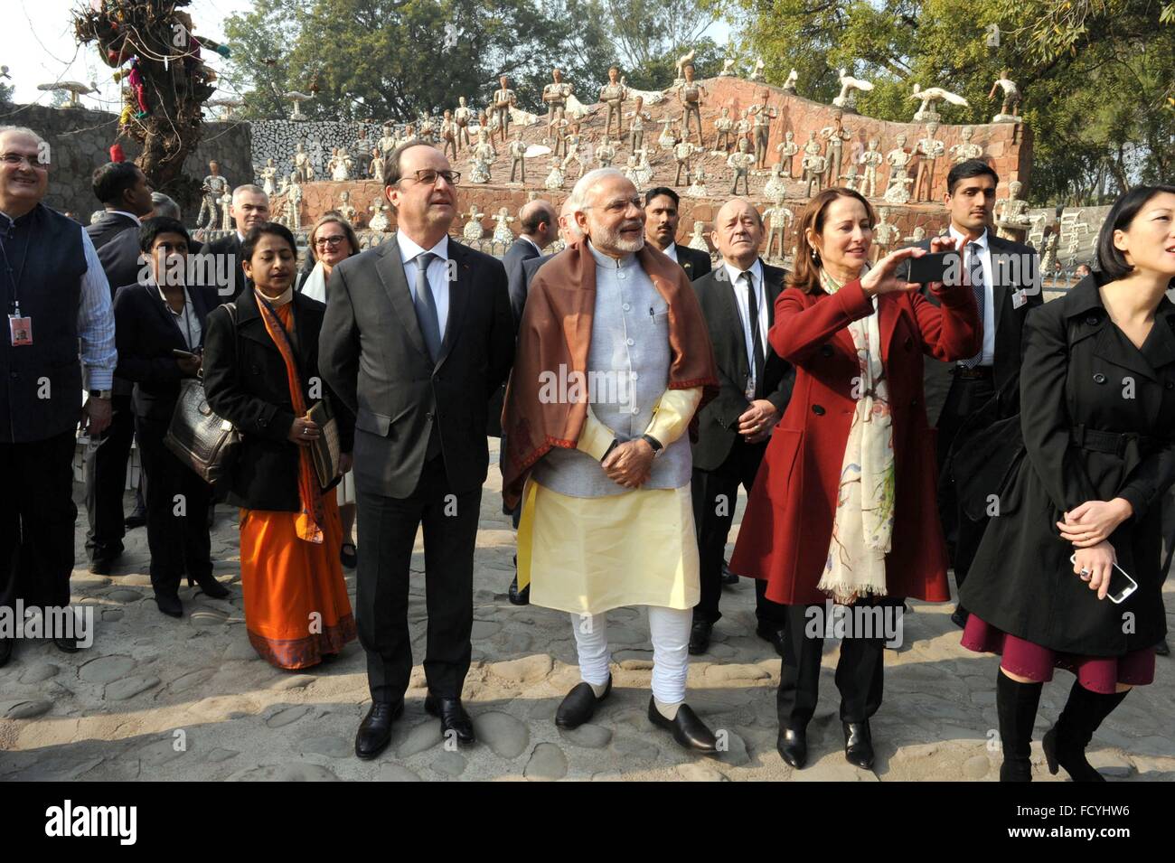Narendra modi tour chandigarh hi-res stock photography and images - Alamy