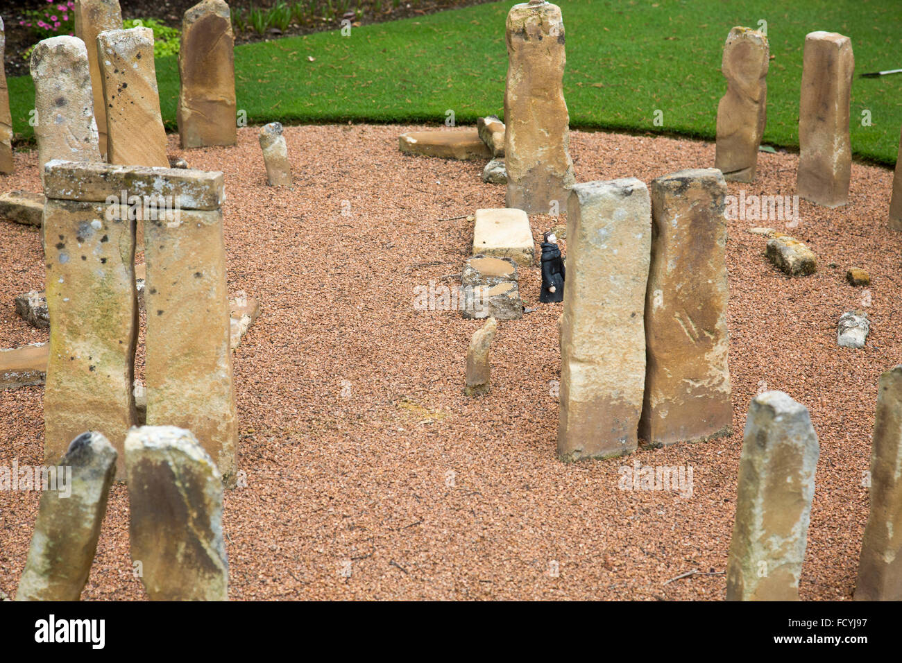 Cockington Green Gardens in Australian Capital Territory, the miniature ...