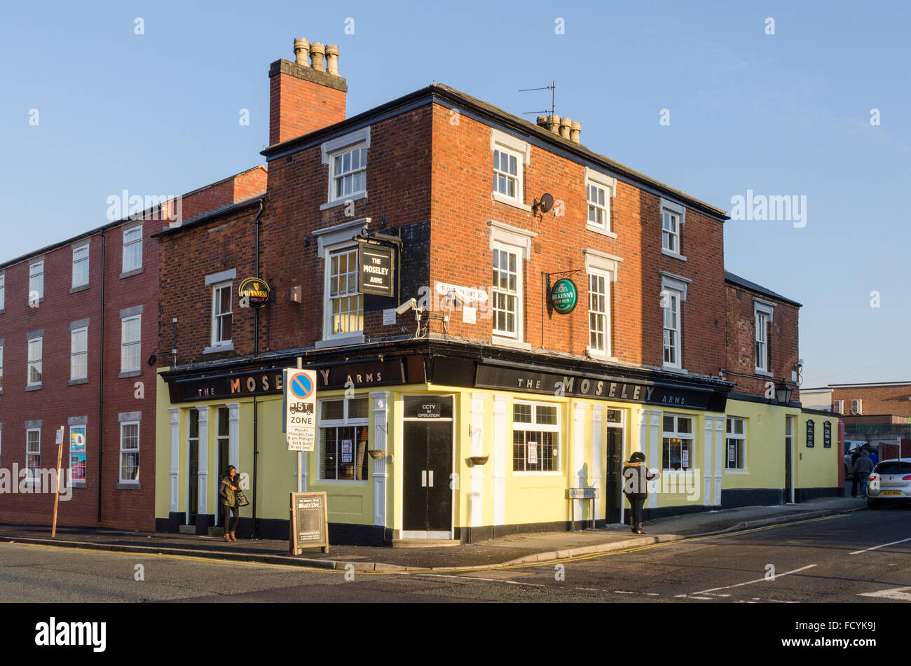 The Moseley Arms hotel and pub in Digbeth, Birmingham Stock Photo - Alamy