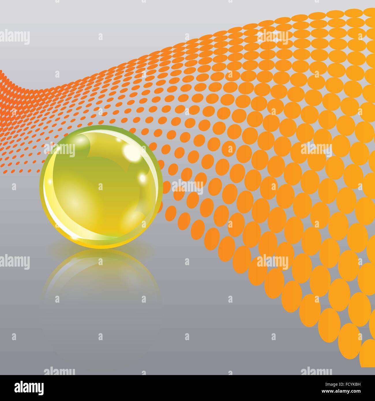 Transparent trendy glass christmas ball Stock Vector Images - Alamy
