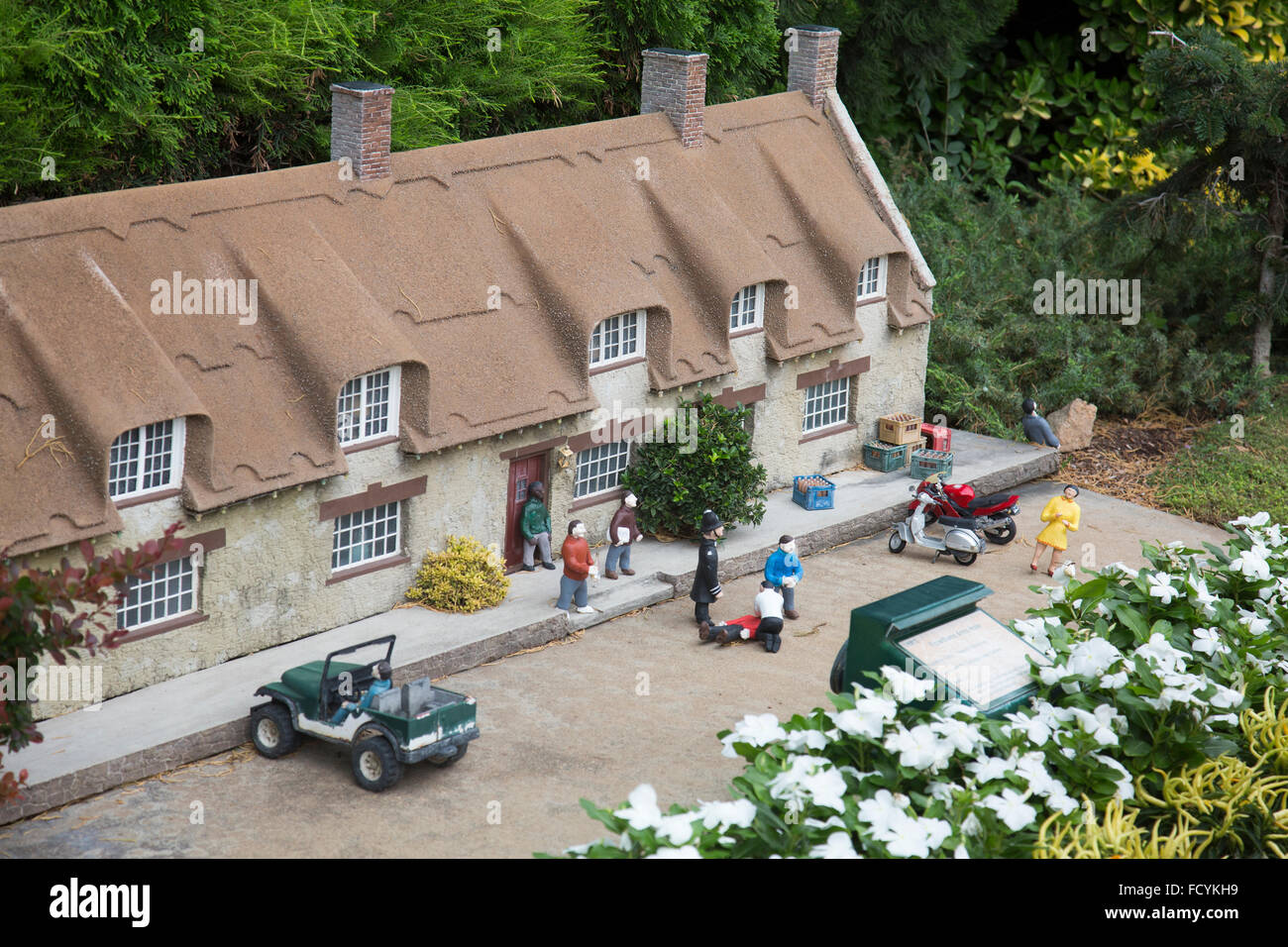 Cockington Green Gardens in Australian Capital Territory, the miniature ...