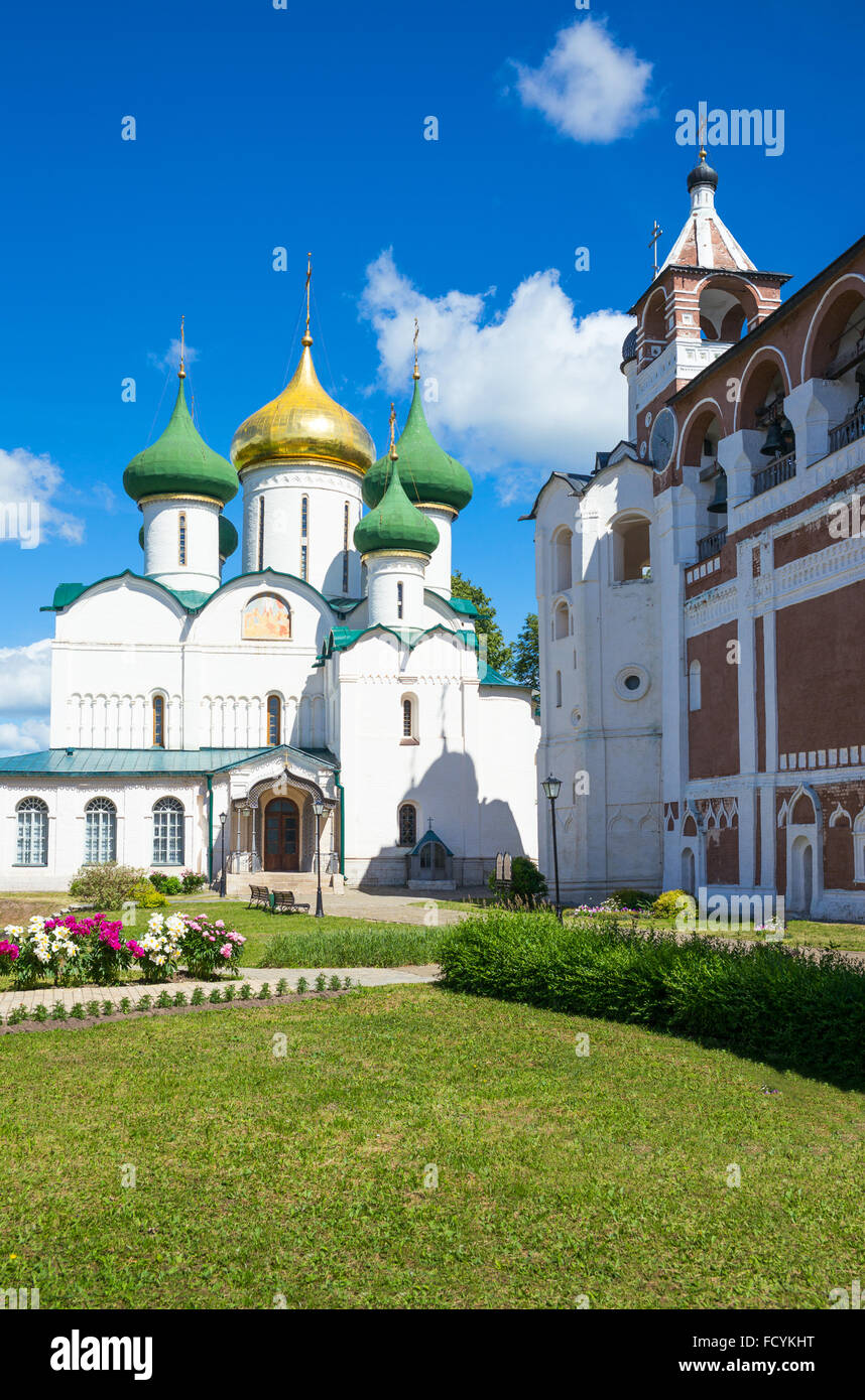 Russia, Suzdal, the churchs of the St Eufemius monastery Stock Photo ...