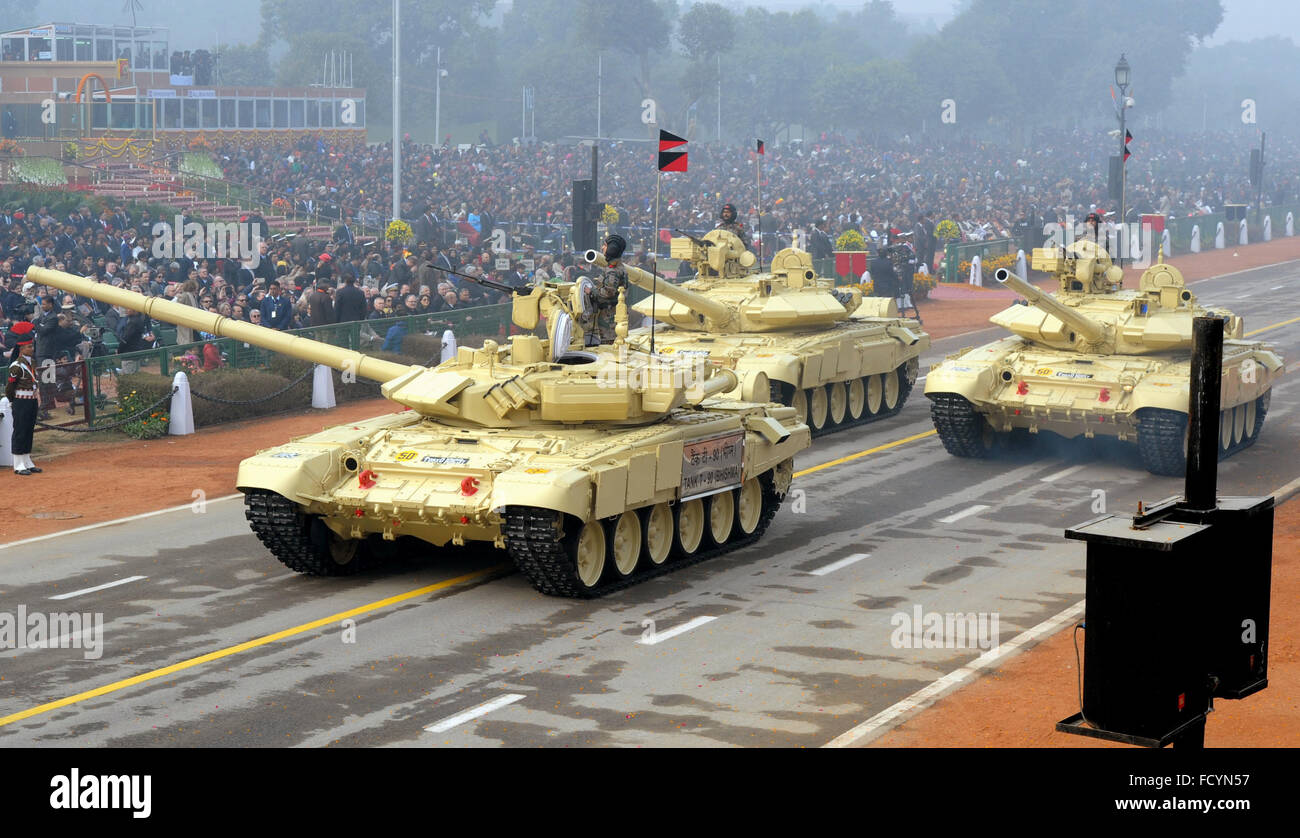 Indian Army Tanks In Action