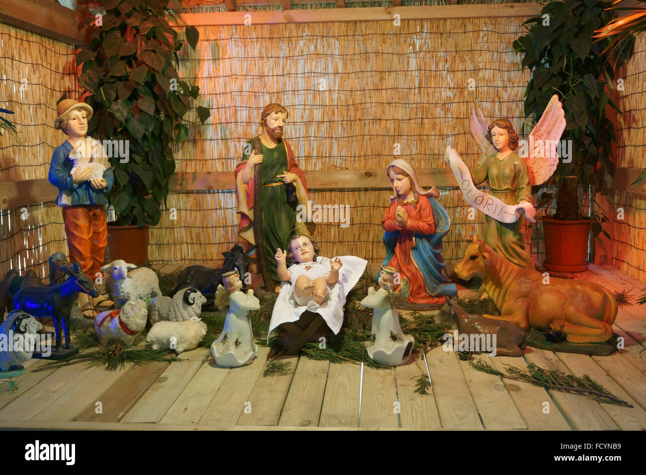 the nativity of jesus Stock Photo - Alamy
