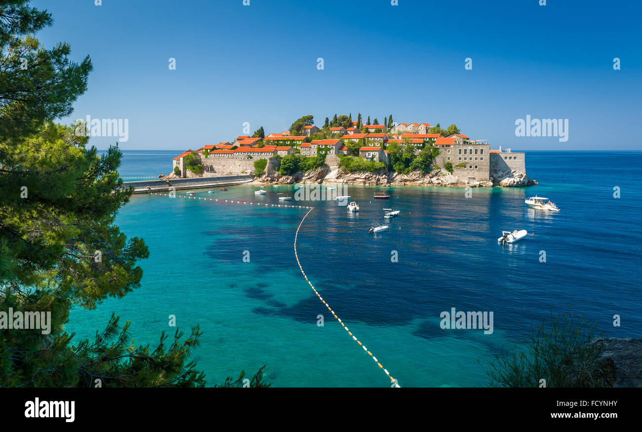 Sveti stefan hi-res stock photography and images - Alamy