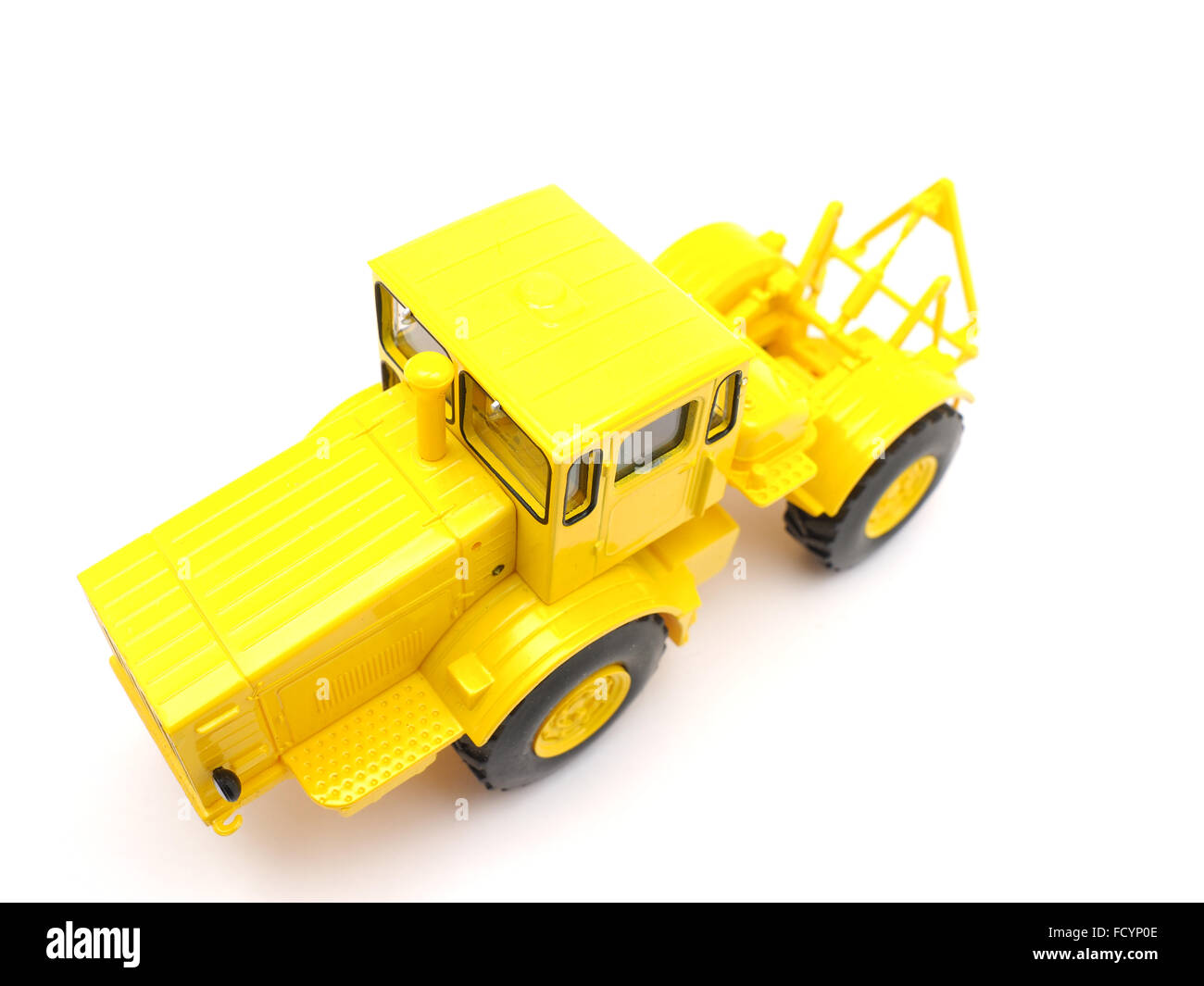 toy grader on a white background Stock Photo - Alamy